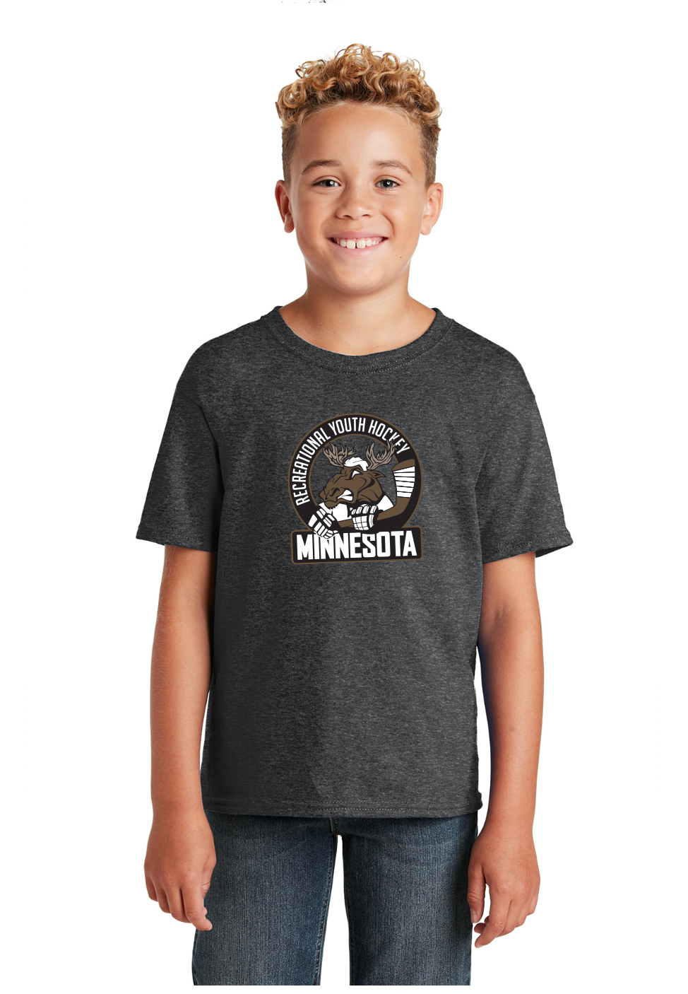 2022 MN Rec Hockey Blended Tee – Youth – Loudly